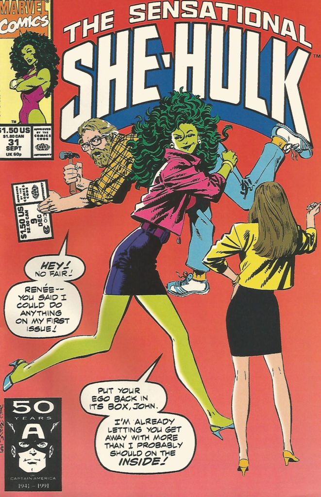 Sensational She-Hulk 2nd Series #31 – John Byrne – The Attic Explorer